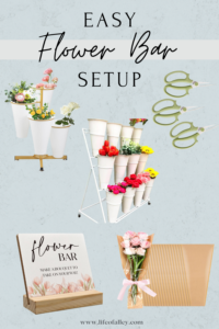 How to Create a DIY Flower Bar for Your Next Party - Life of Alley